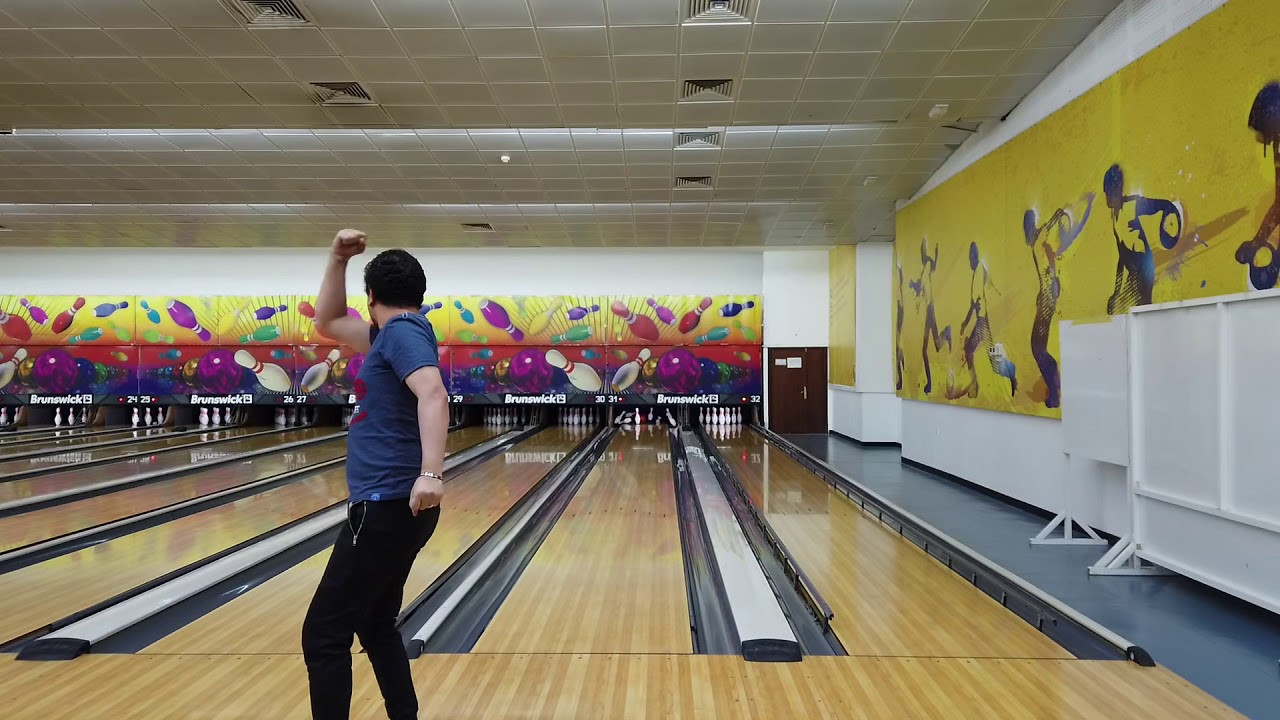 bowling time at QBC Doha - YouTube