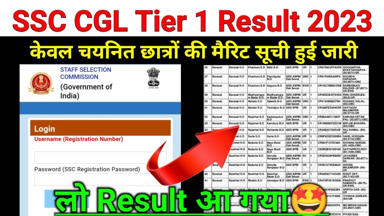 SSC CGL Tier 1 Result 2023 |🤩Good News🤩| ssc cgl result 2023 kab aayega ...