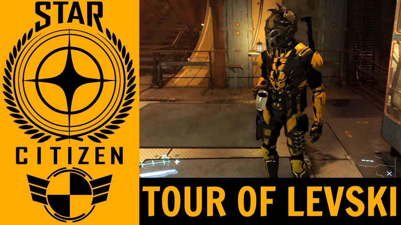 Star Citizen - A Tour of Levski & A Shady Mission - YouTube