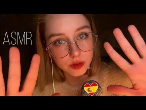 ASMR en Español | Rusa Habla Español | Trigger Words Whispering & Hands Movements