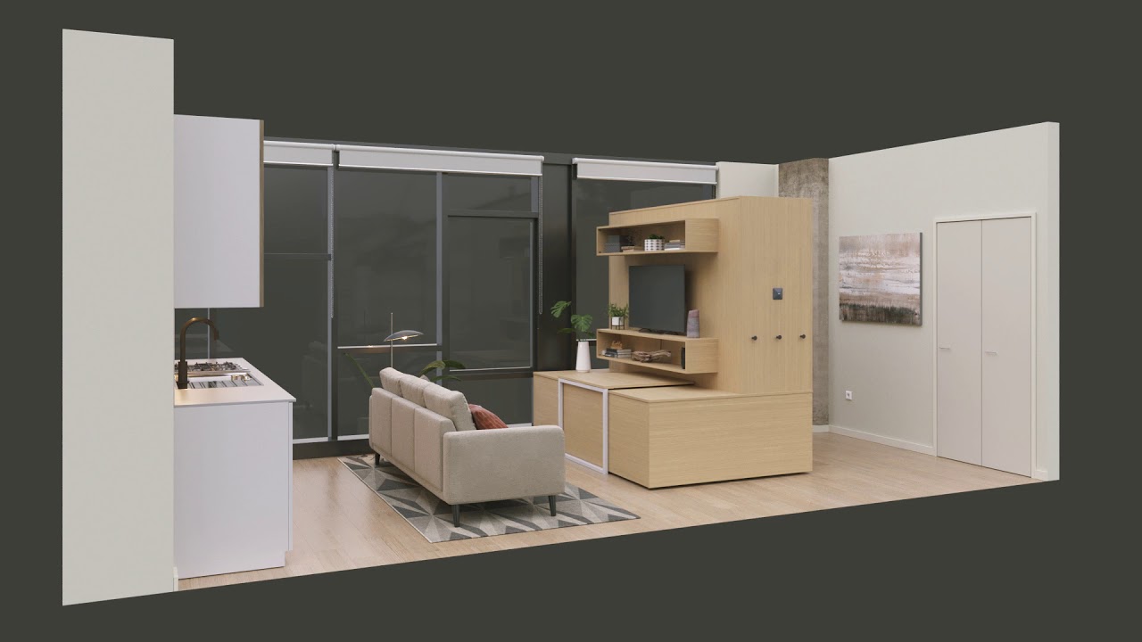 Ori Smart Suite at Avenir Aparmtents Chicago Animation 2 - YouTube