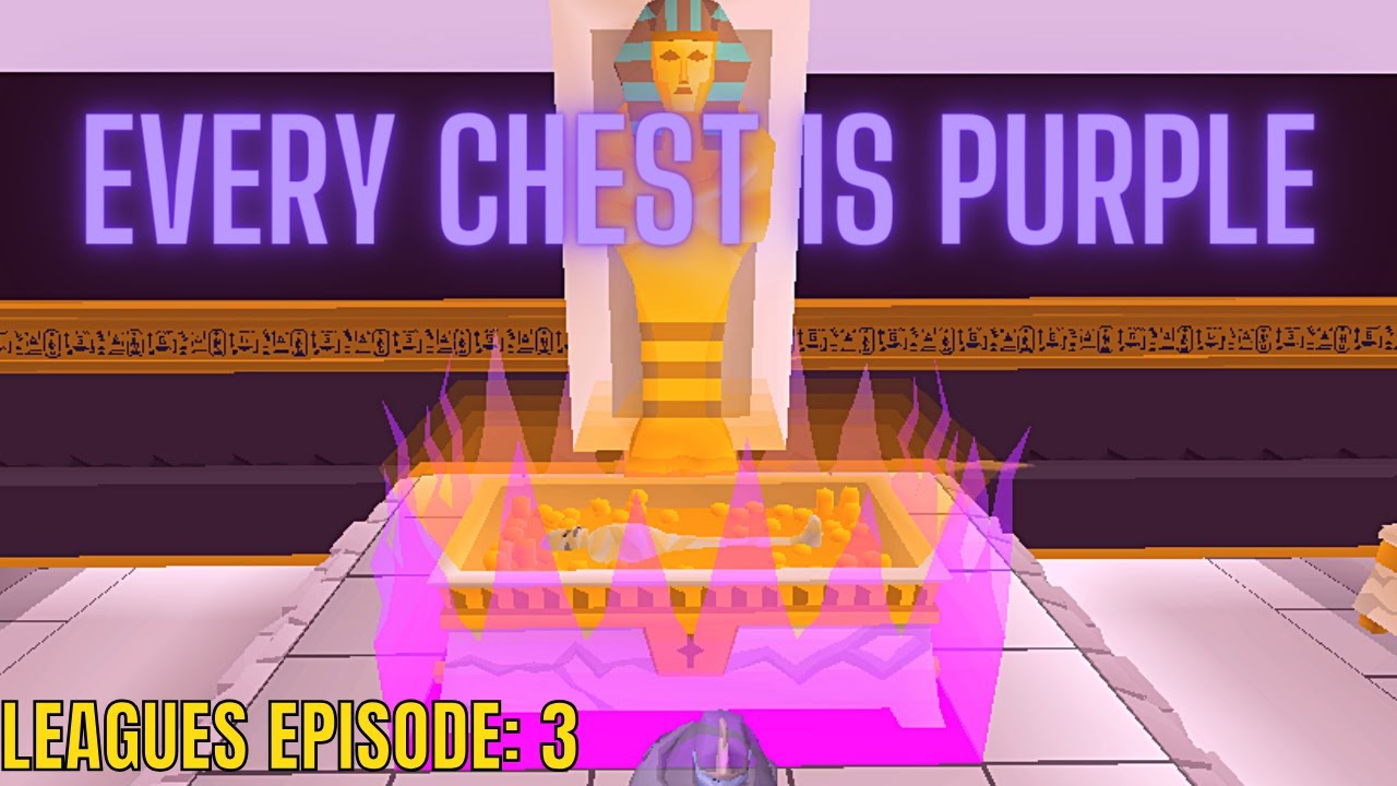 In OSRS Leagues, Every TOA Chest is Purple - 4 Ep 3 - YouTube