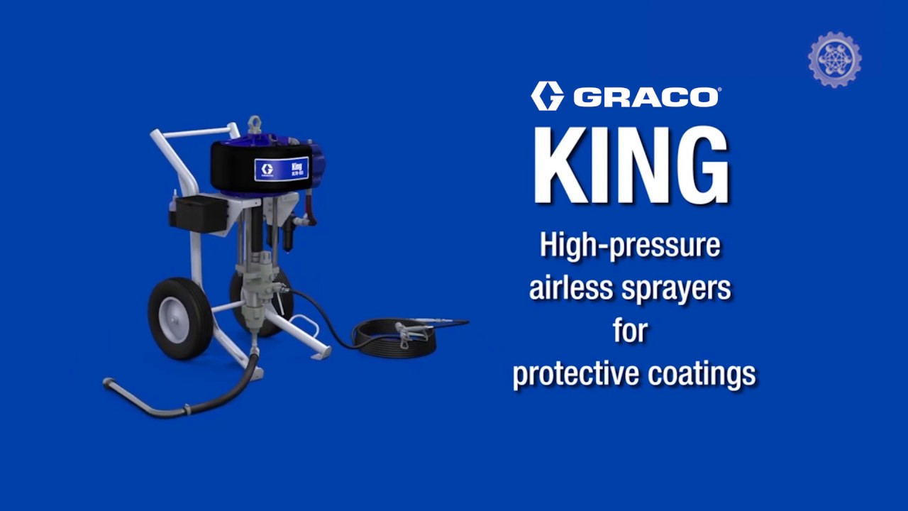 GRACO KING Airless Sprayer - YouTube