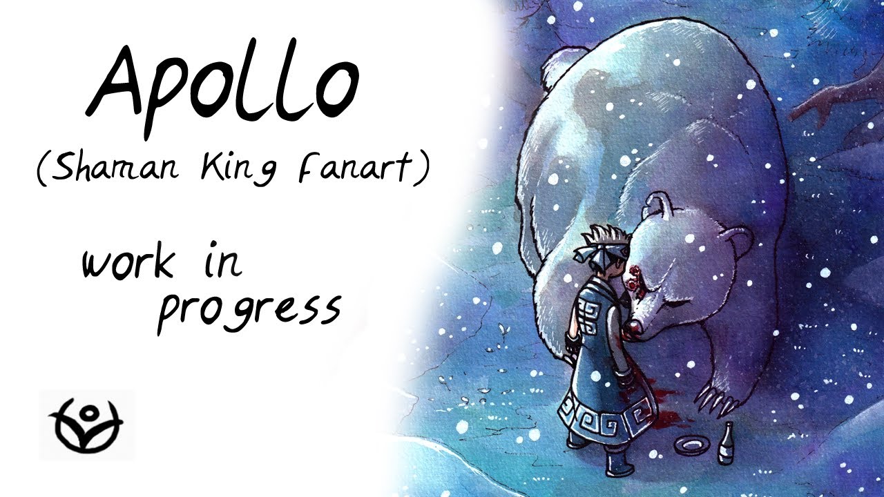 Apollo - Shaman King fanart WIP - YouTube