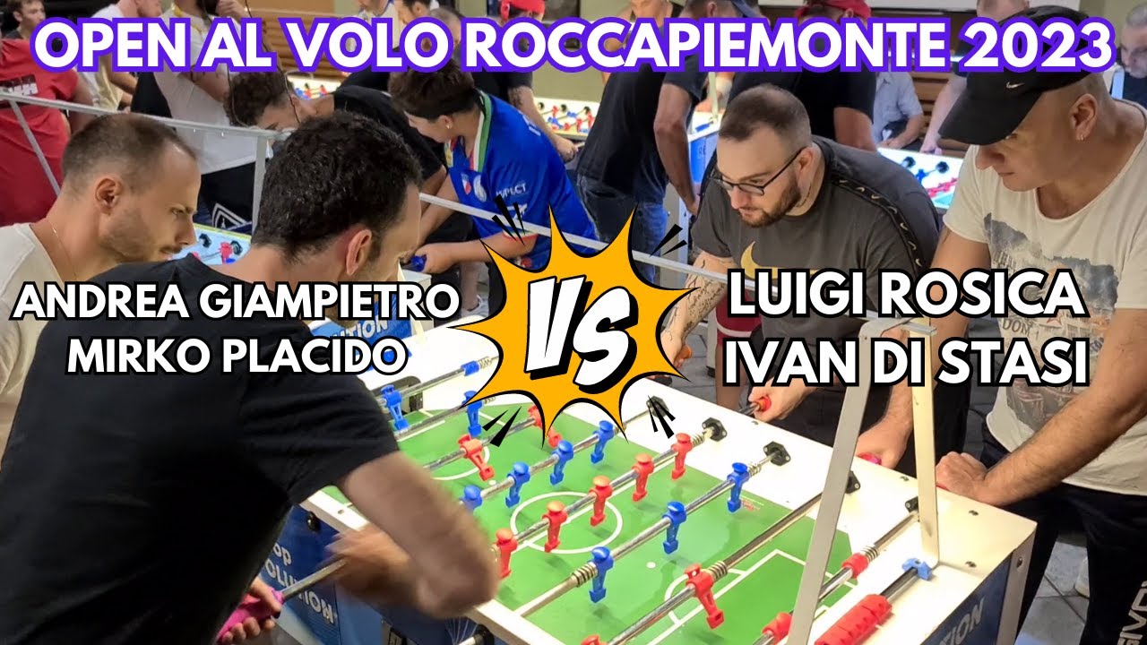 Rosica - DI Stasi VS Giampietro - Placido | Open al Volo di Roccapiemonte 2023 - YouTube