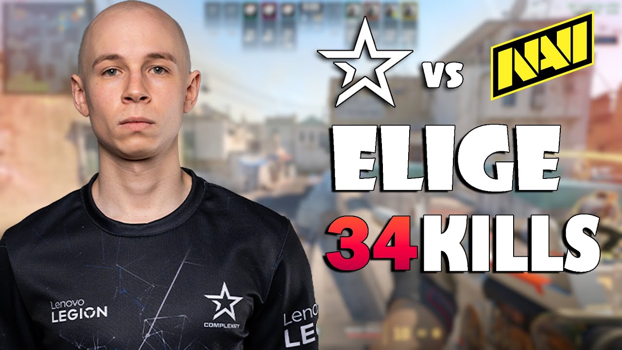 ELIGE TRYING TO DEFEAT! - COMPLEXITY VS NAVI - POV & HIGHLIGHTS BLAST ...