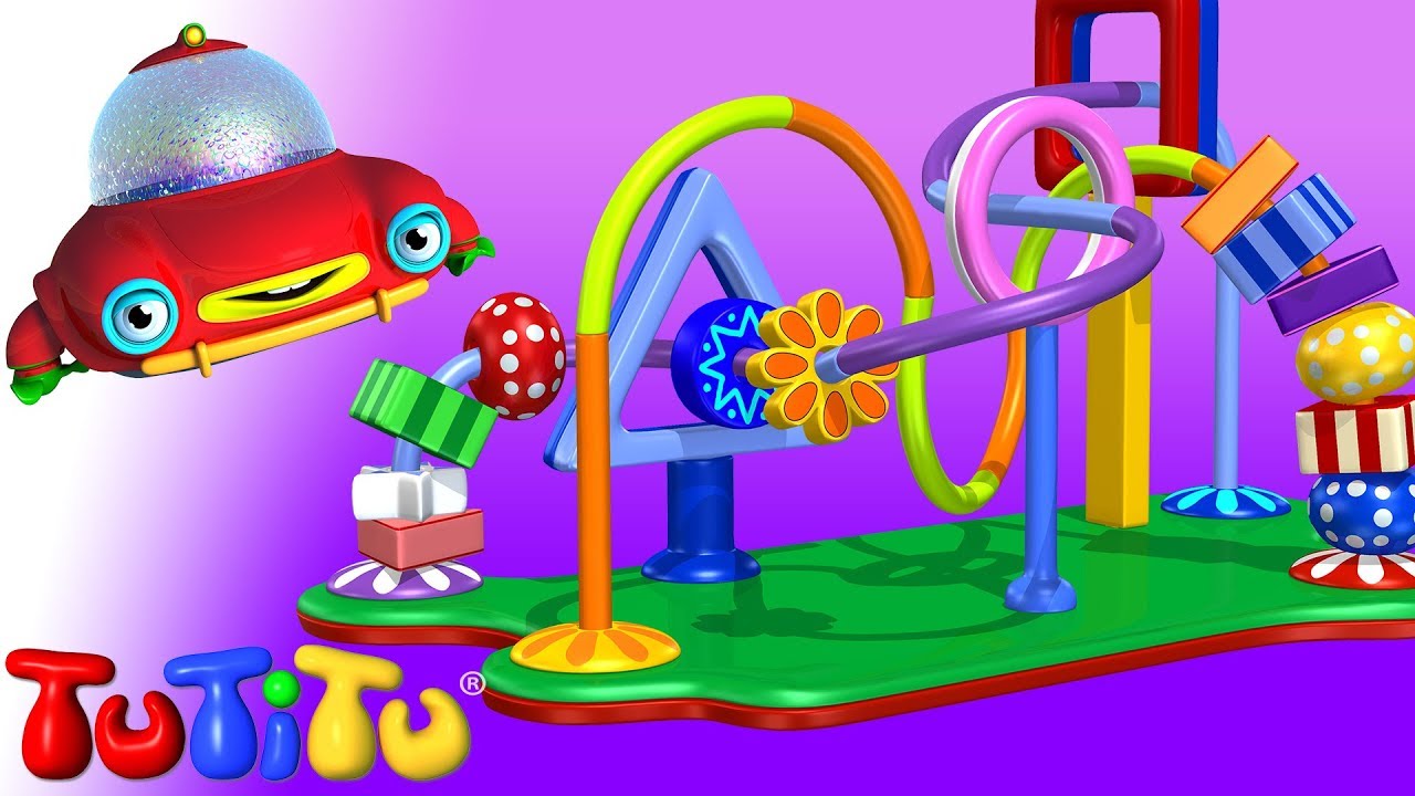 🎁TuTiTu Builds a Bead Maze - 🤩Fun Toddler Learning with Easy Toy ...