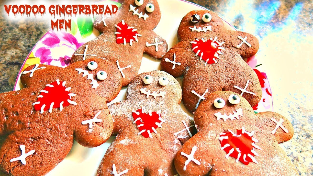 Ghoulish Halloween treats: Voodoo gingerbread men // Day 7 of ...