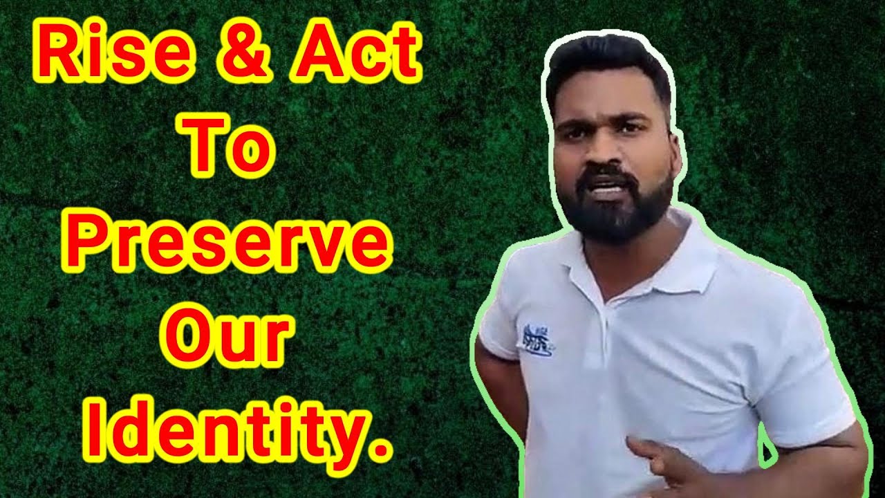 Rise & Act To Preserve Our Identity. Rama Knakonkar - YouTube