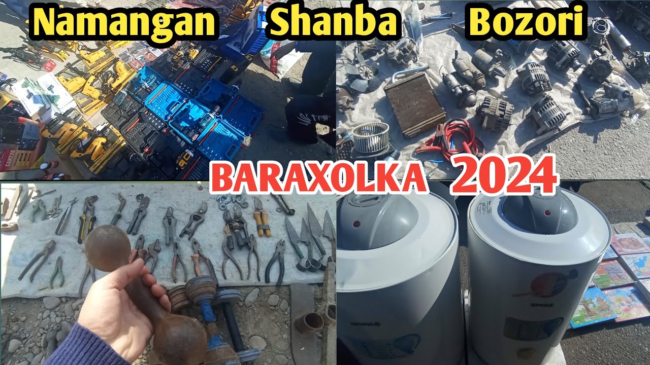 Shanba Bozori Ariston, Gantel, Statir, Dinam,Balgarka, Shurpavyor ...