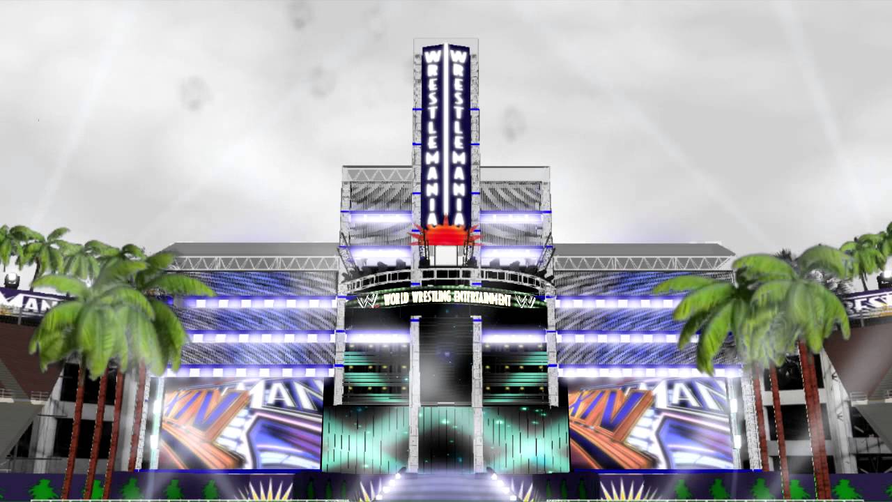 WWE WrestleMania 24 Opening Pyro Animation - YouTube