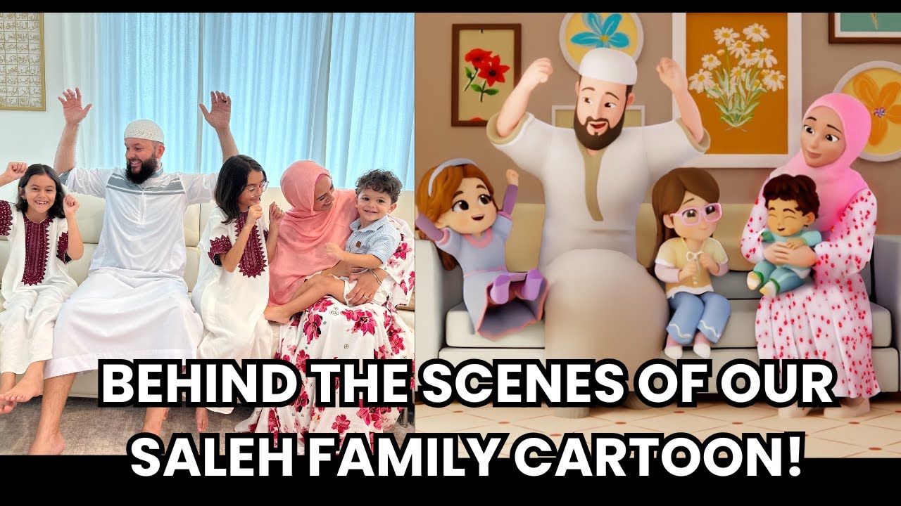 BEHIND THE SCENES OF OUR CARTOON SHOW - YouTube