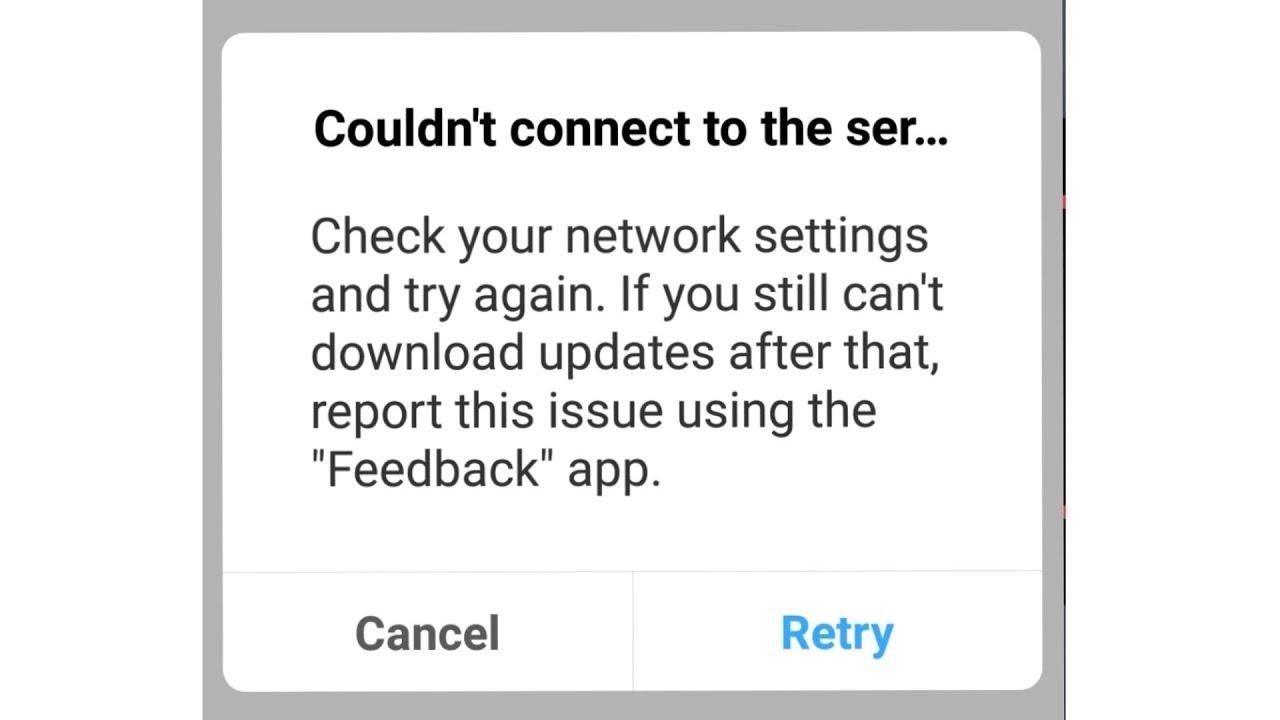 Fix Update Problem | Couldn't connect to the server In Redmi Phone ...