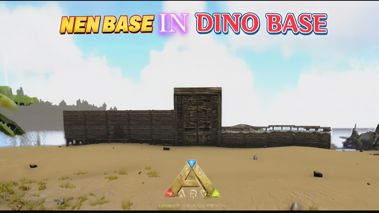 [NEN BASE IN DINO BASE🥳 [IN] ARK Ultimate Mobile edition] [Episode 3 ...