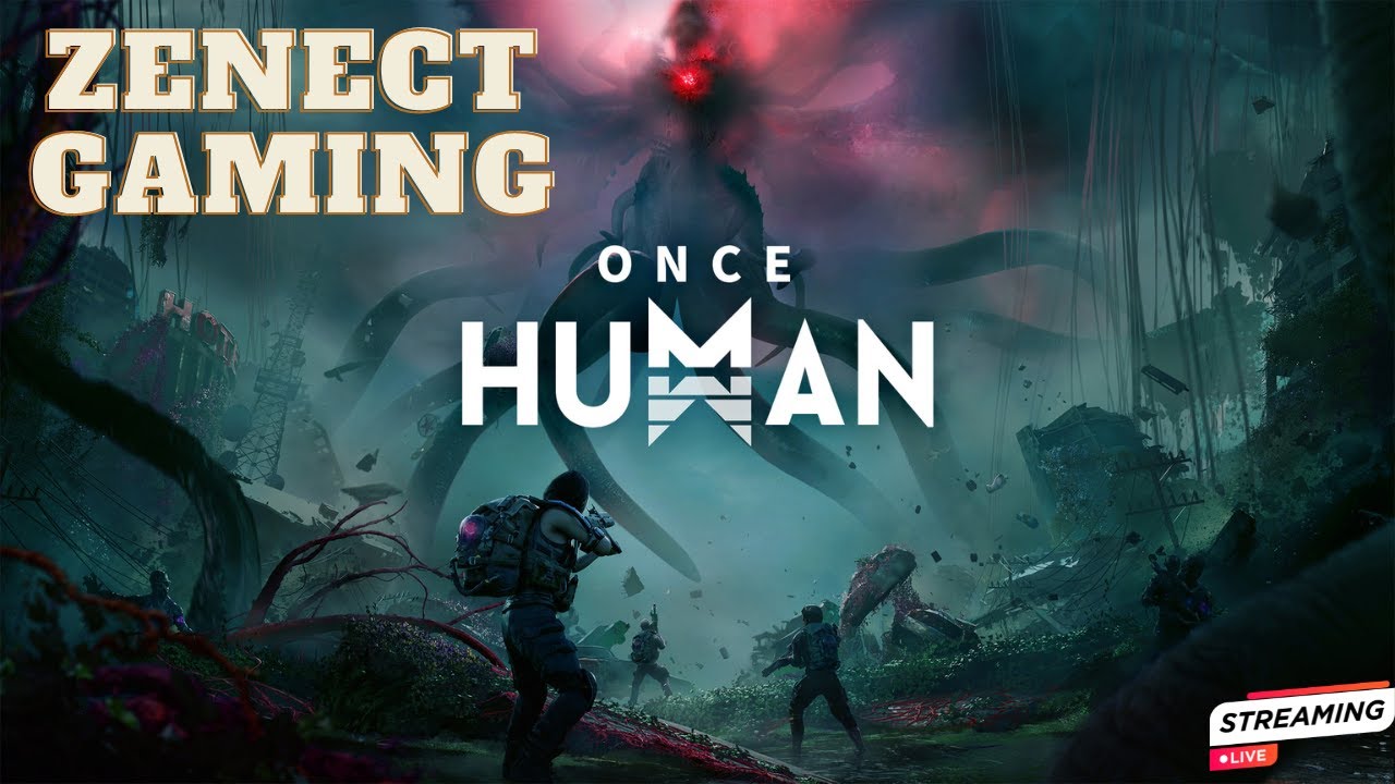 ONCE HUMAN New Co-op Multiplayer Survival Game Livestream #1 - YouTube