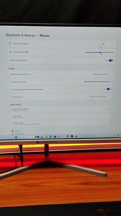Computer me Cursor Speed Kaise Badhaye | How to Increase Mouse Cursor Speed - YouTube