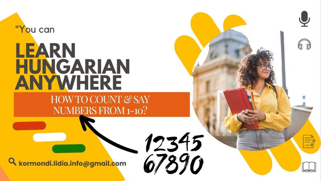 How to Count from 1 to 10 in Hungarian (Learn Hungarian Numbers) - YouTube