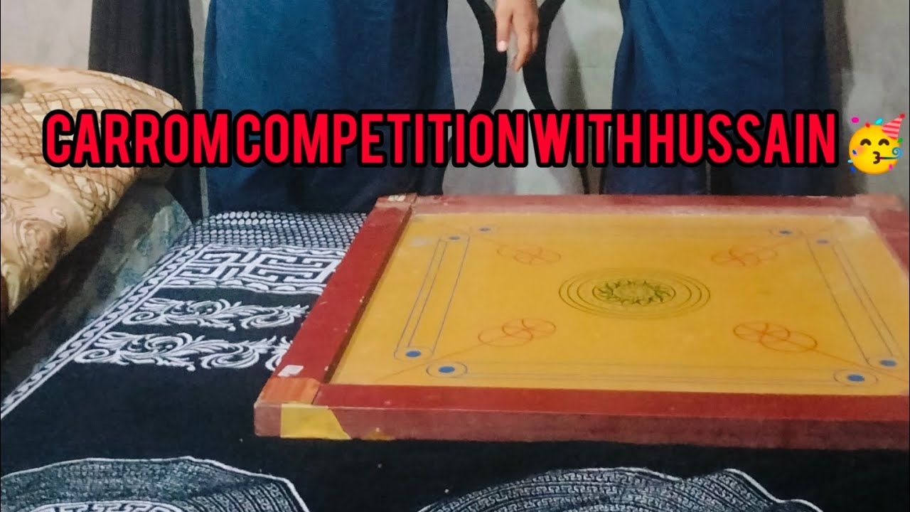 Carrom Competition With Hussain 🥳.Tell Me In The Comments Who Won The ...