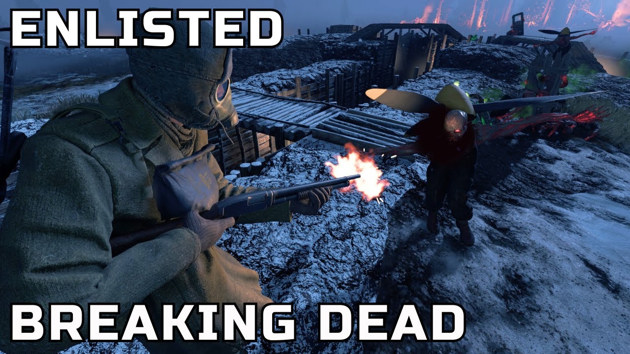 Enlisted gameplay: Breaking Dead Event - YouTube