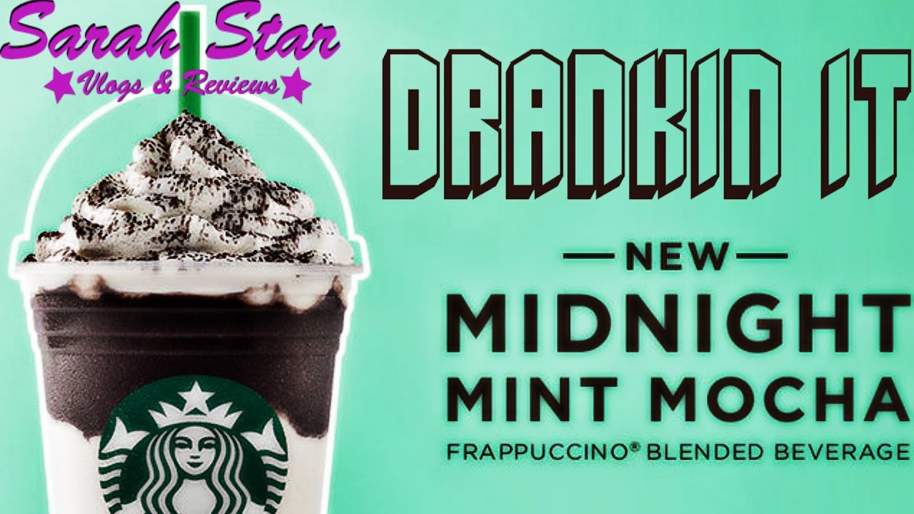 Starbucks® New Midnight Mint Mocha Frappuccino - YouTube