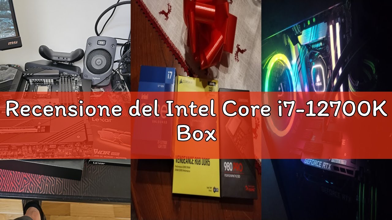 Recensione del Intel Core i7-12700K Box - YouTube