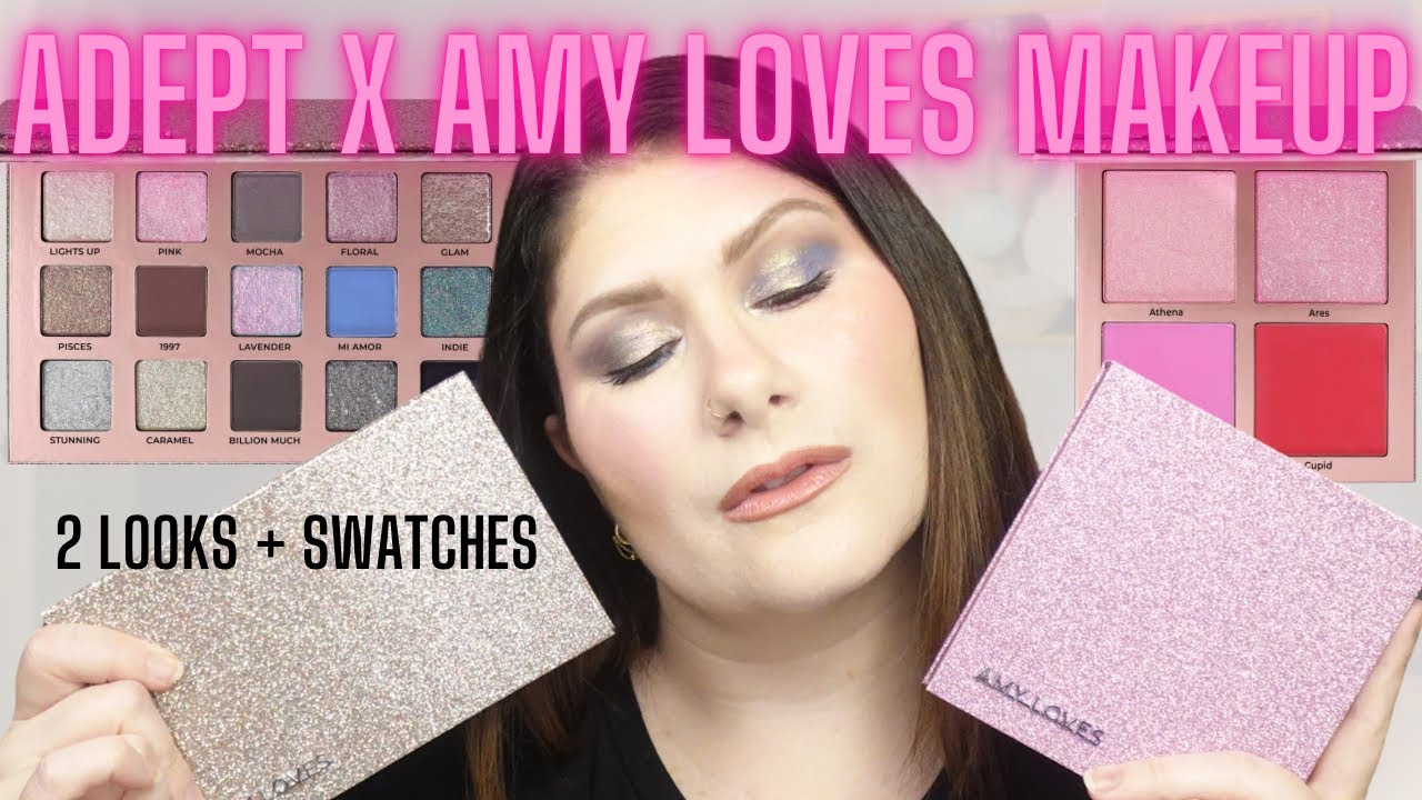 ADEPT COSMETICS X AMY LOVES MAKEUP COLLECTION - YouTube