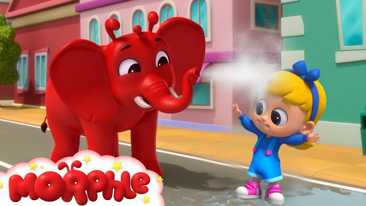 Elephant Water Ruckus! | @MorphleFamily | My Magic Pet Morphle | Kids ...