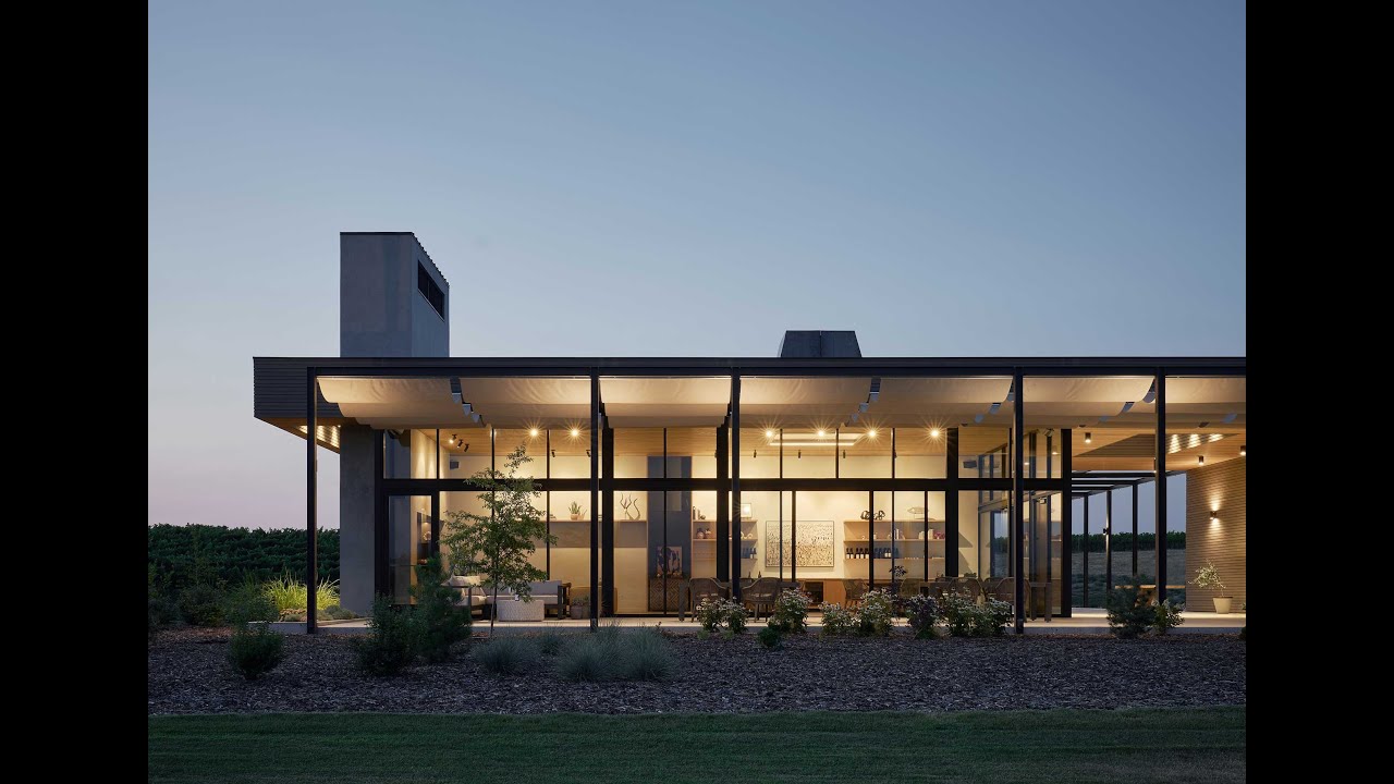 GO’C Architectural Studio Designs Alton Wines Nestled Into Nature - YouTube