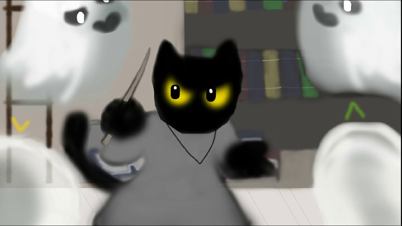 Momo,the cat magician. - YouTube