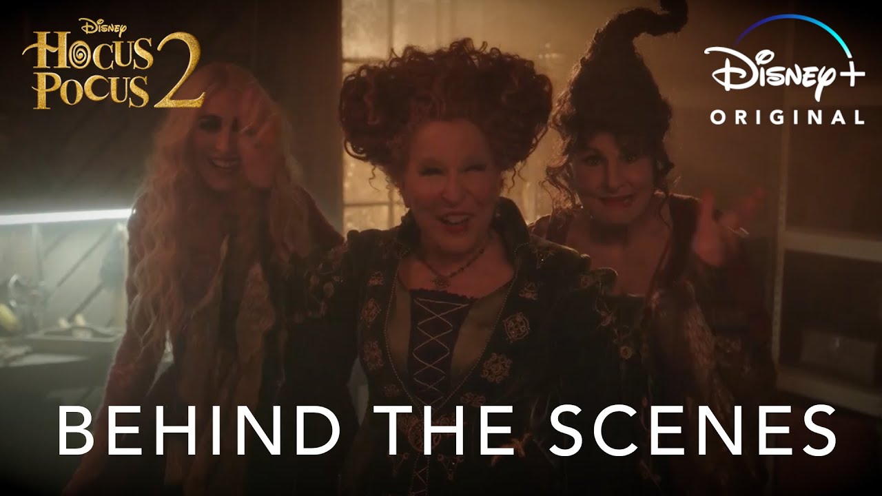 Hocus Pocus 2 | Behind the Scenes | "It's like music between the three of them" - YouTube