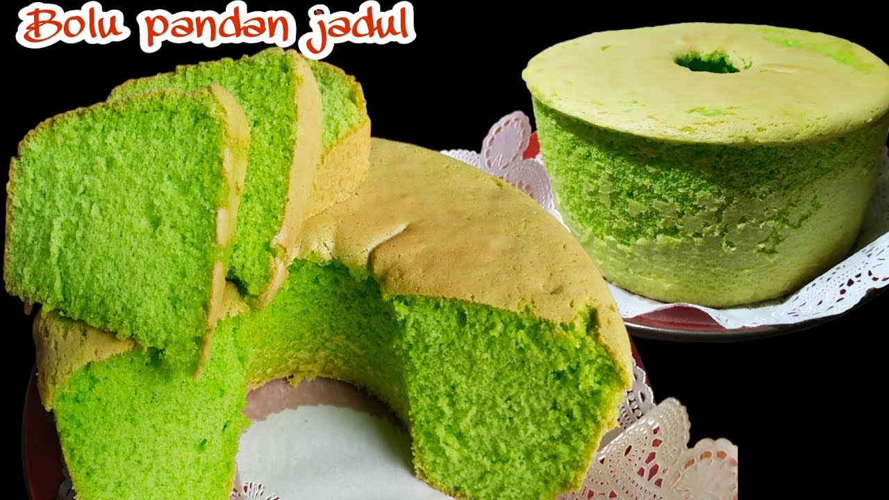 Resep bolu pandan anti gagal || Bolu pandan jadul - YouTube