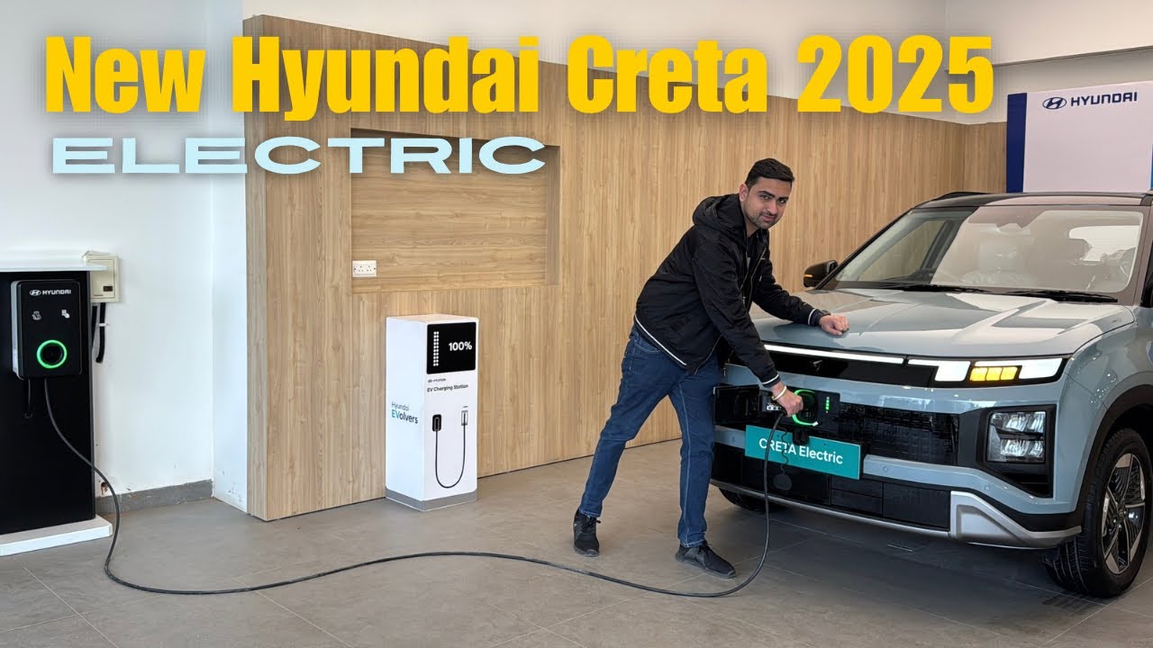 CRETA is now ELECTRIC : New Hyundai Creta EV 2025 🔥 473 kms Range ...