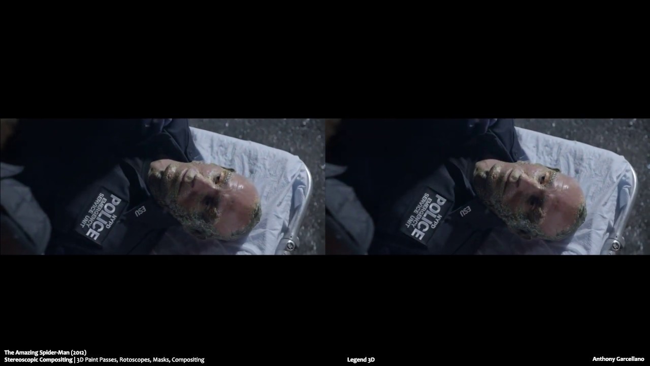 The Amazing Spider-man, Stereo Compositing Reel, Legend3D | Anthony ...