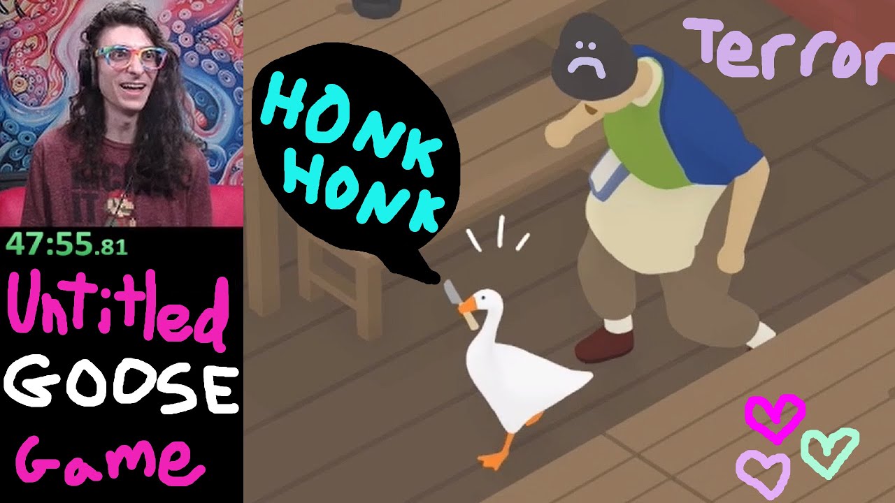 a menace to society - untitled goose game - YouTube