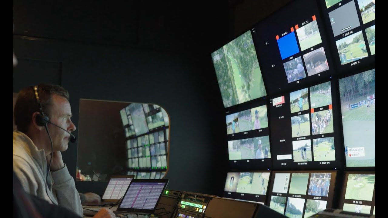 Behind-The-Scenes of Golf Broadcast - YouTube