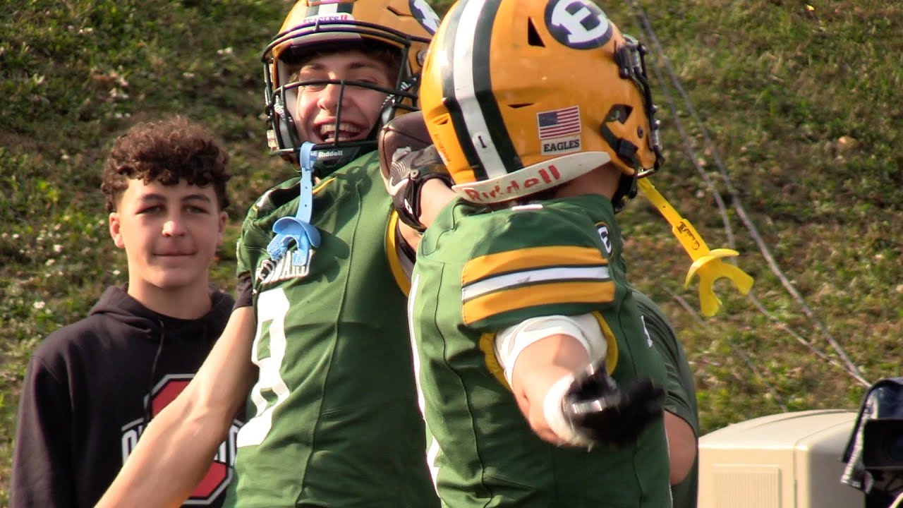 Zach Hackleman shines in milestone day at St. Edward - YouTube