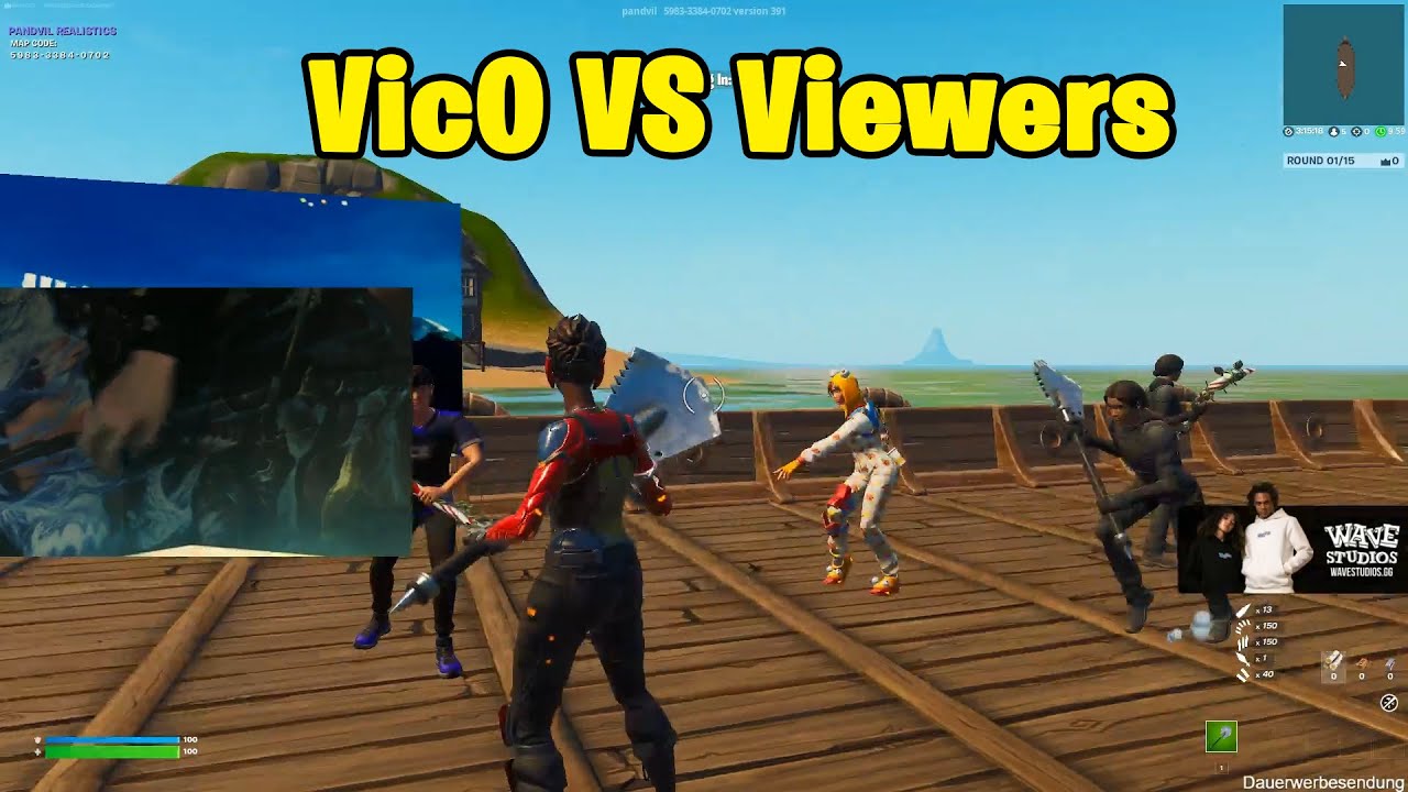 Vic0 VS Insane Viewers 1v4 Realistic PvP! - YouTube