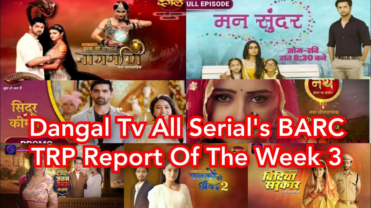 Dangal Tv All Serial's BARC TRP Report Of The Week 3 2023 - YouTube