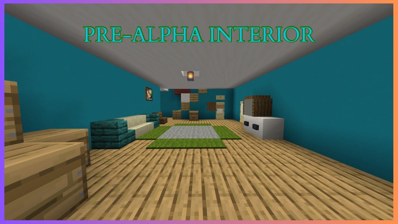 Minecraft Tutorial: How To Make Hello Neighbor Pre-Alpha Interior ...