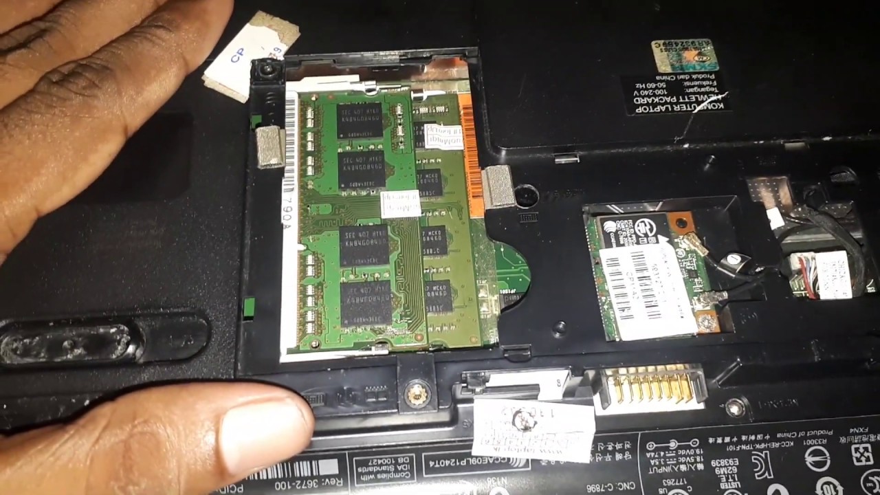 How to Replace Laptop Ram card - YouTube