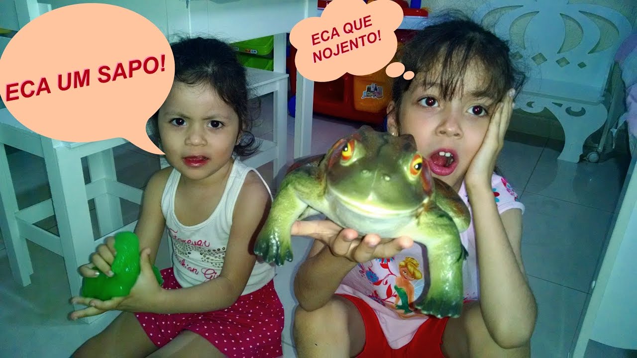 TEM UM SAPO GIGANTE E UMA GOSMA VERDE NO MEU QUARTO, QUE NOJENTO! - YouTube