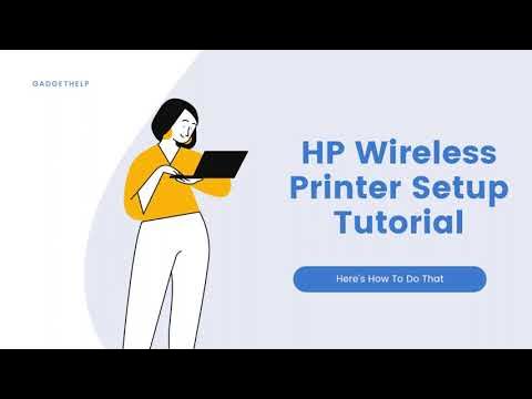 HP Wireless Printer Setup Tutorial (2023) - YouTube