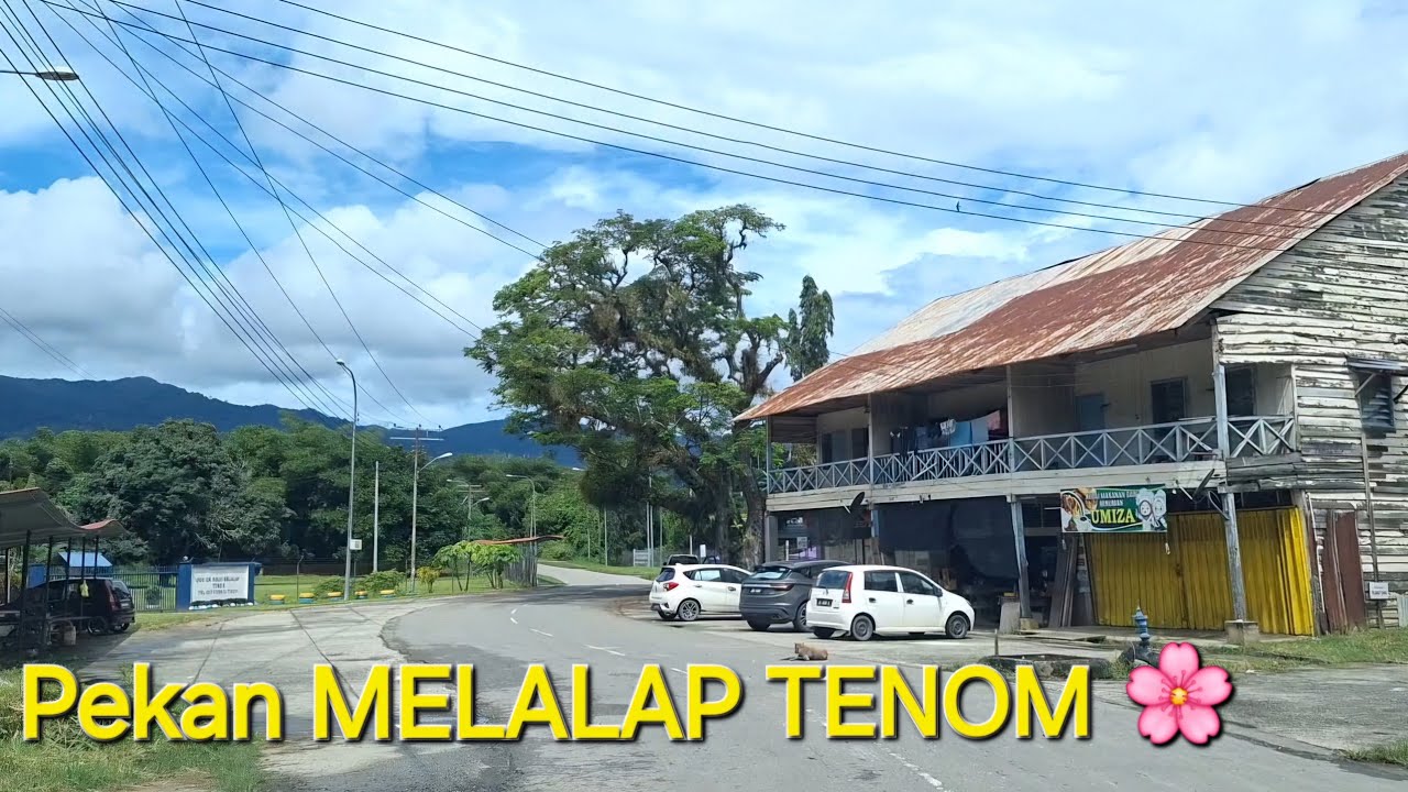 Sabah TENOM PEKAN MELALAP🌼Pekan kecil yang unik sekali ️ - YouTube