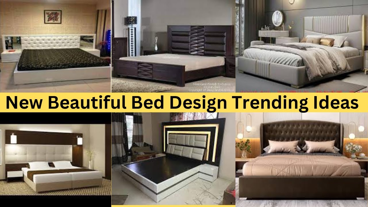 Unveiling Latest Wood Bed Designs 2023 | Double Bed Design Trends ...