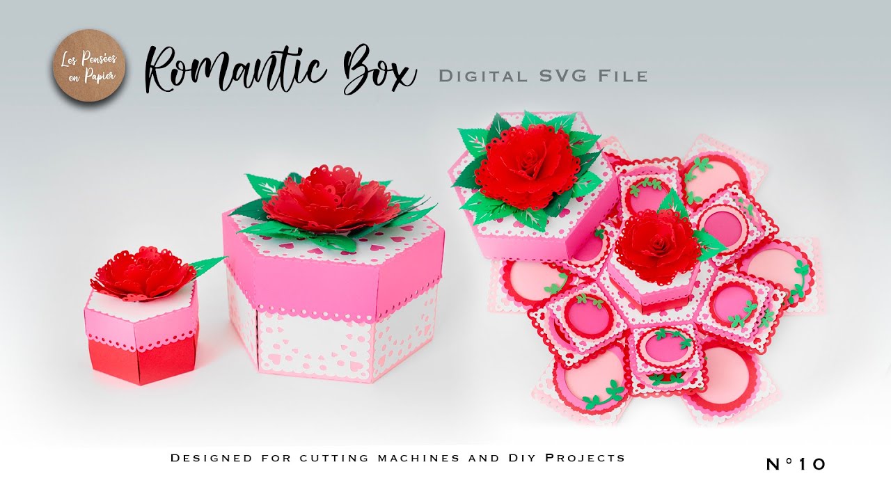 SVG PROJECT ROMANTIC BOX ASSEMBLY TUTORIAL | LPP | N10 - YouTube