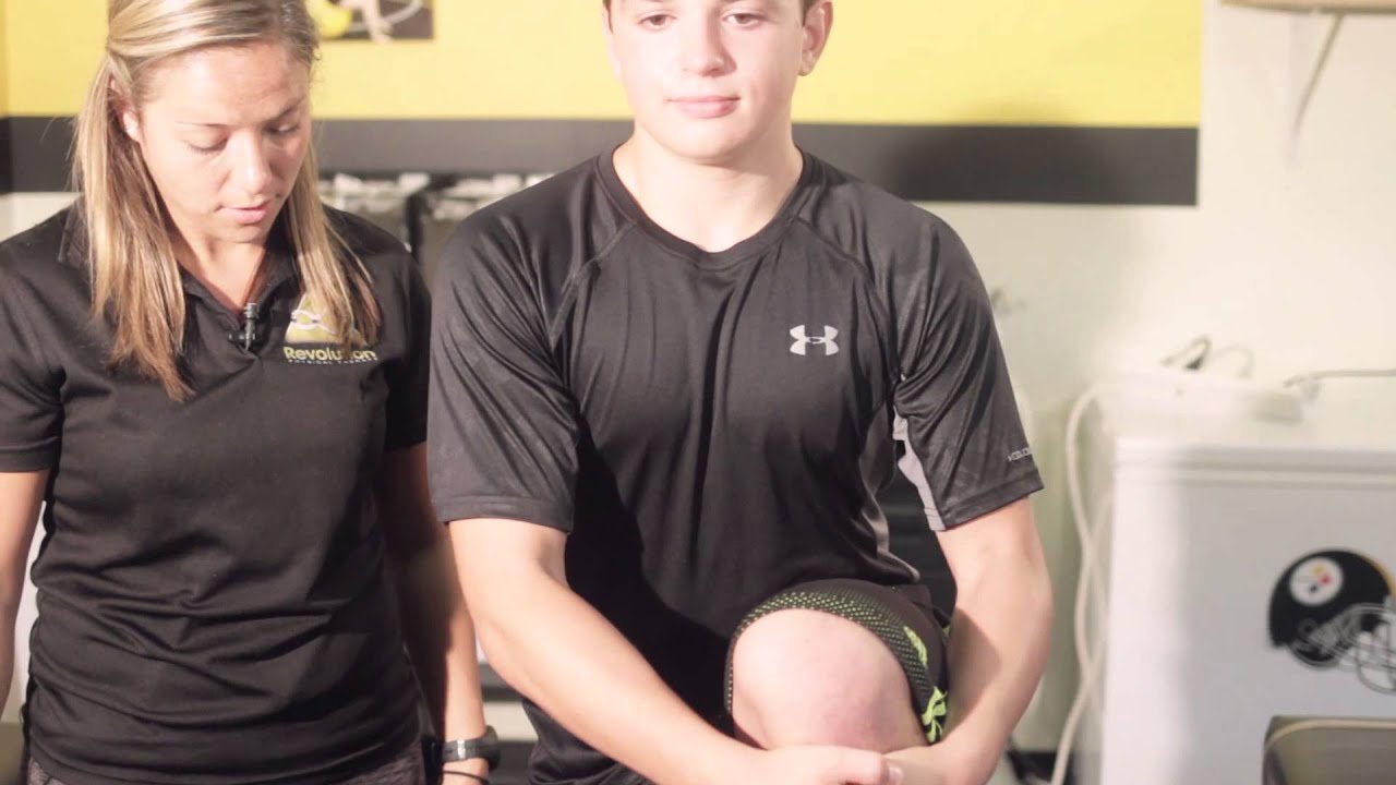 Standing Knee to Chest Mobility Test - YouTube