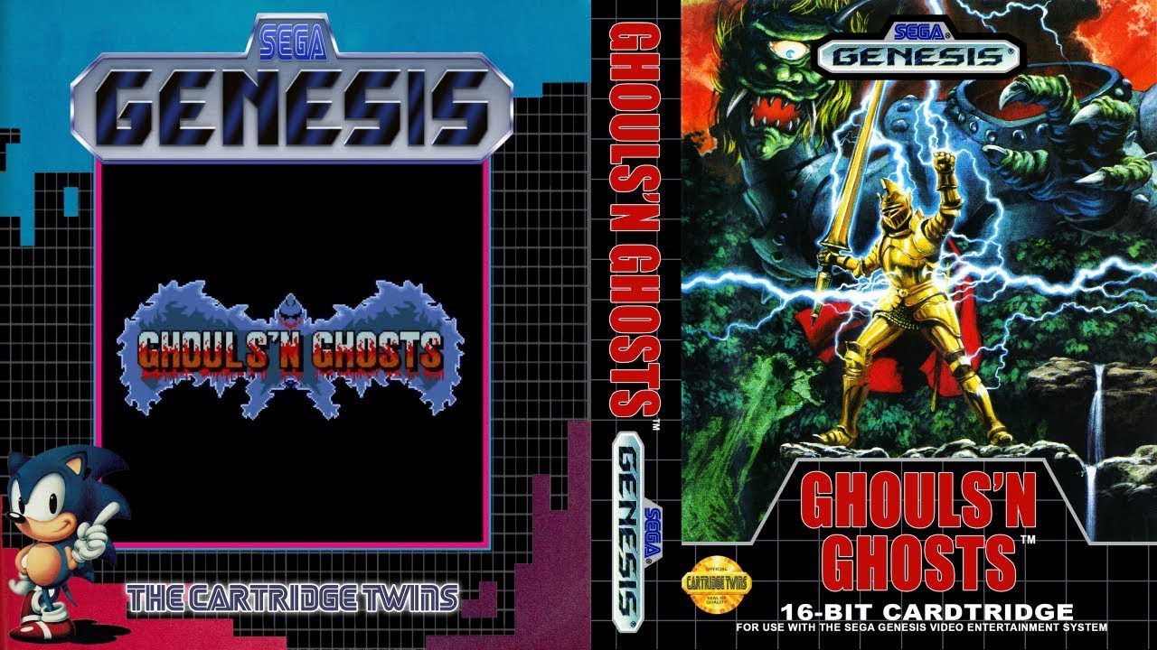 Ghouls' N Ghosts - Original Sega Genesis Hardware: W/ True Ending (1989 ...