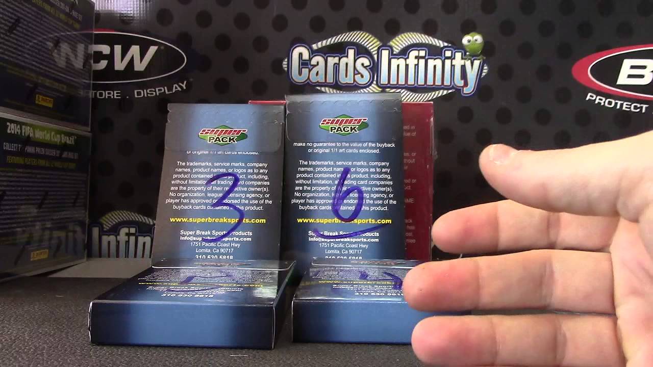 2014 Super Baseball 6 Pack's Box Break - YouTube