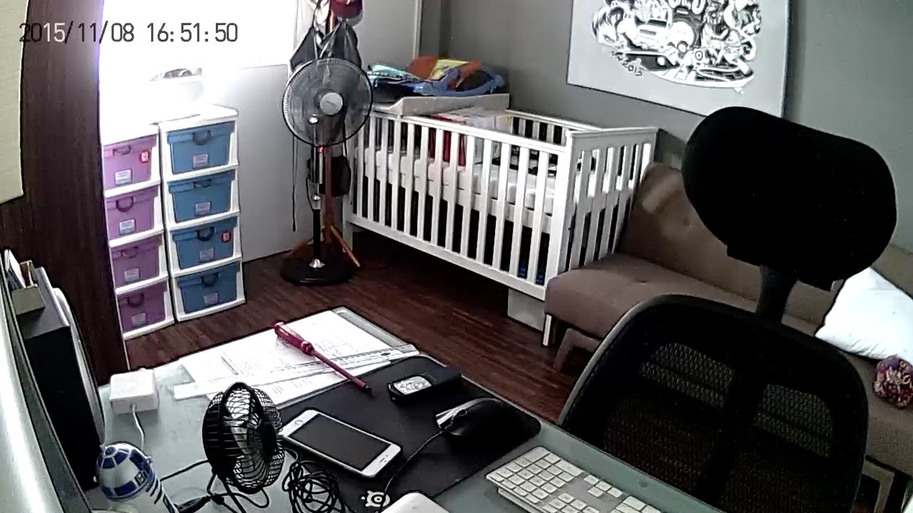 Setting up the little ones cot - YouTube