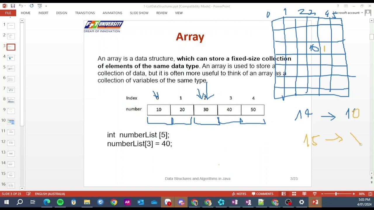 W1 CSD 1 Linked List Part 1 - YouTube